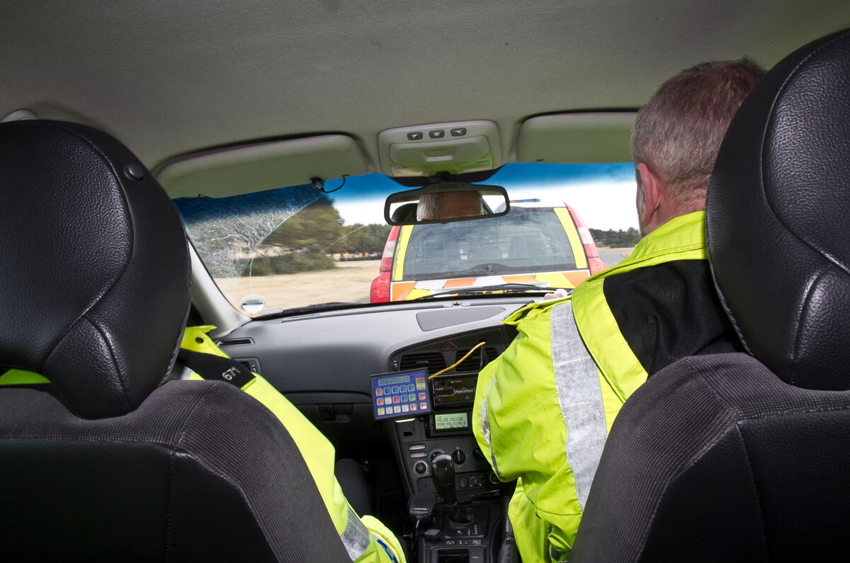 Aces of chases: On track with the police pursuit school | Autocar