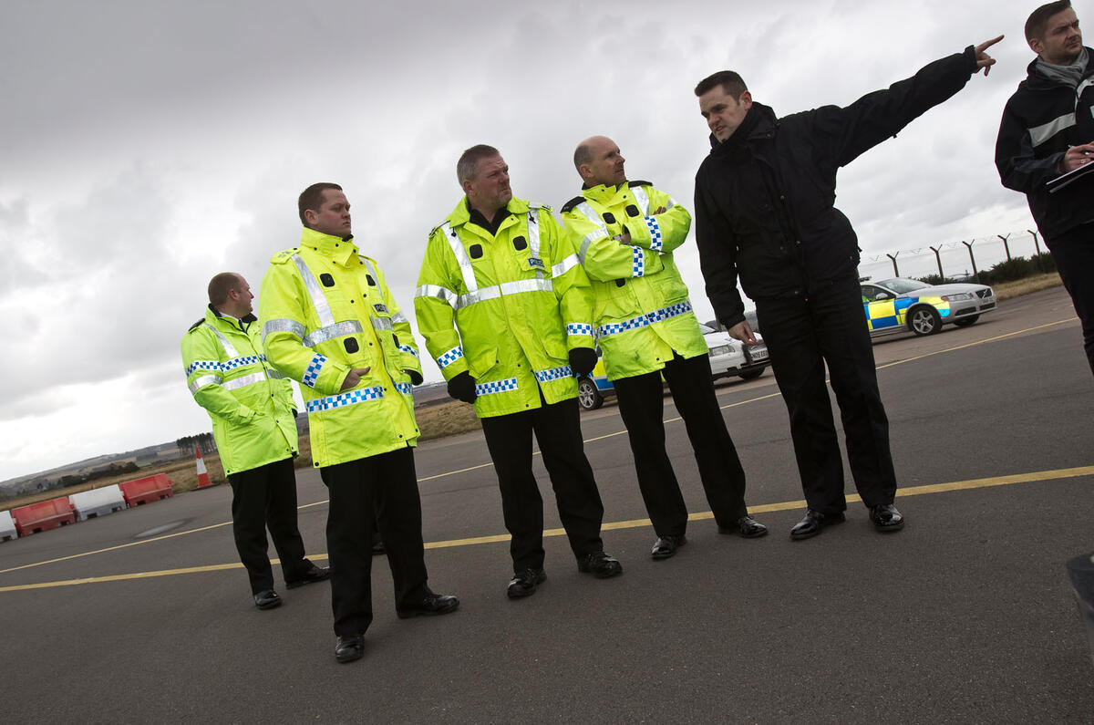 Aces of chases: On track with the police pursuit school | Autocar