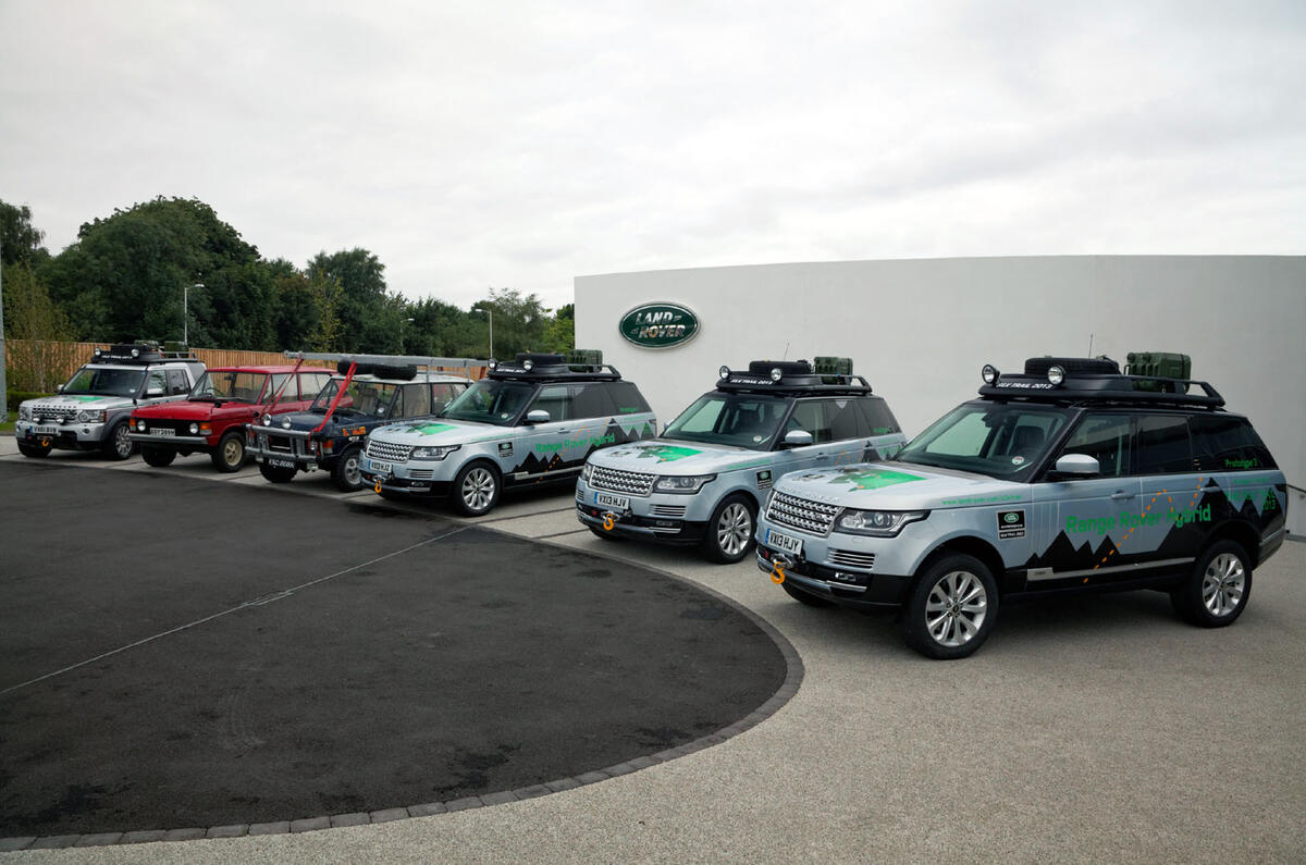 Range Rover Hybrids complete Silk Trail - picture special | Autocar
