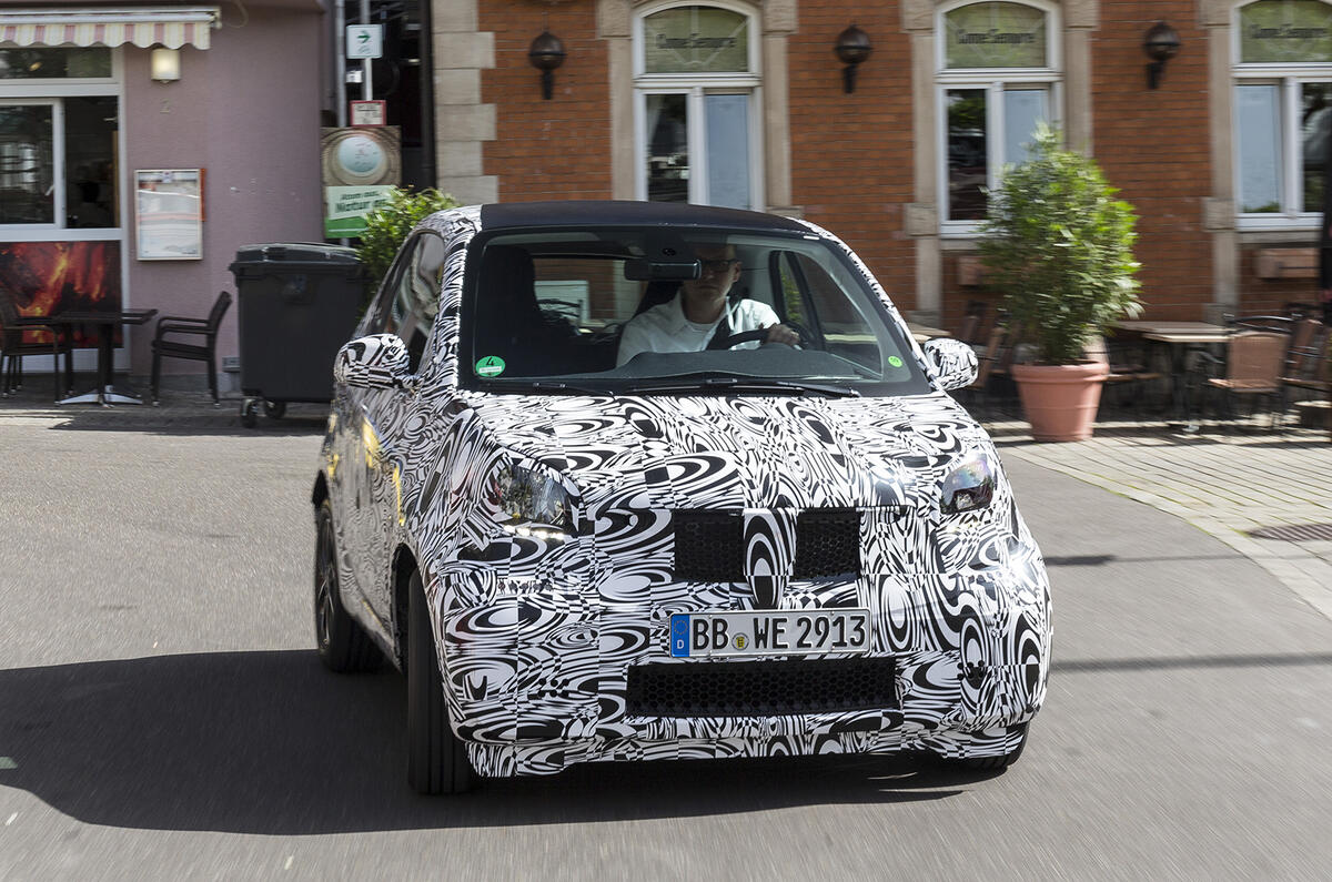 Smart Fortwo exclusive development drive