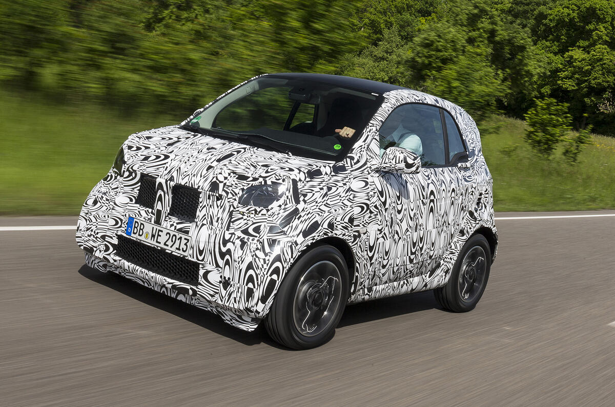 Smart Fortwo exclusive development drive