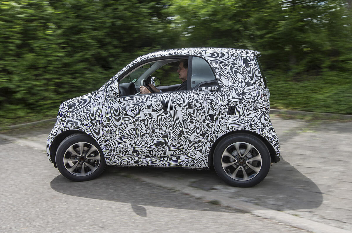 Smart Fortwo exclusive development drive