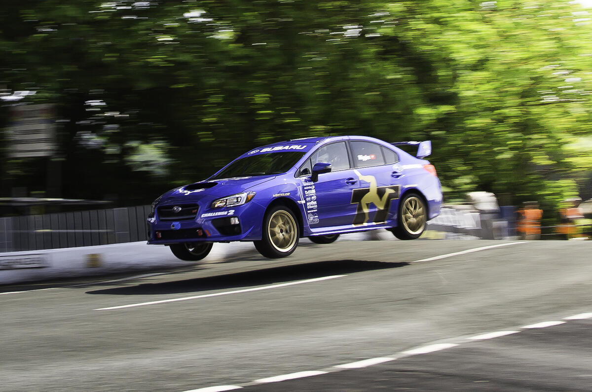 Subaru sets new Isle of Man TT lap record