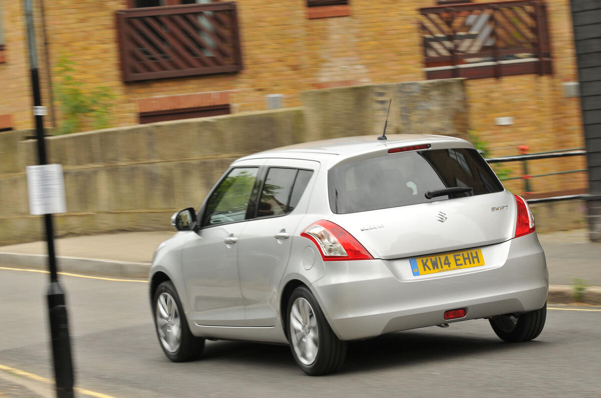 Suzuki Swift hatchback and 4x4