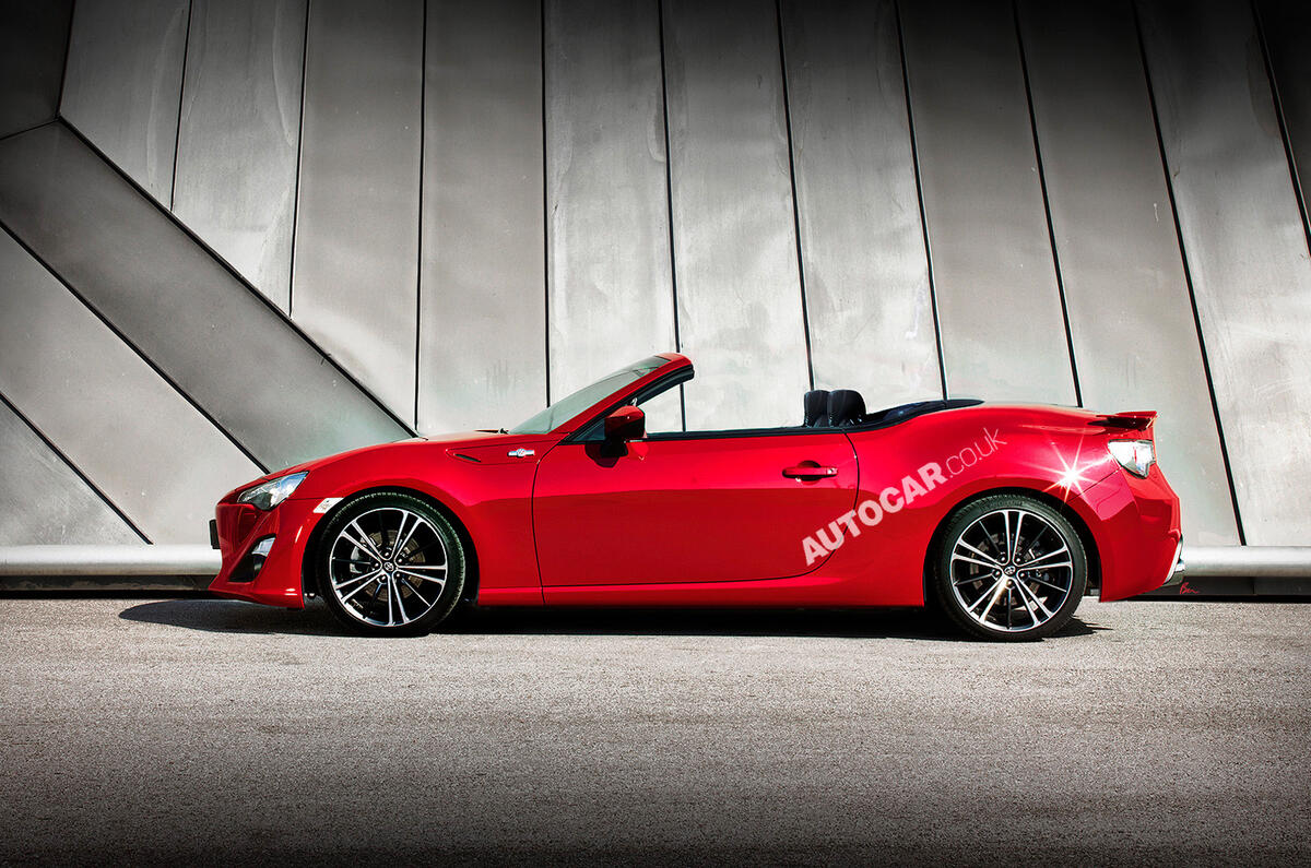 Geneva motor show 2013: Toyota GT86 convertible - first picture | Autocar