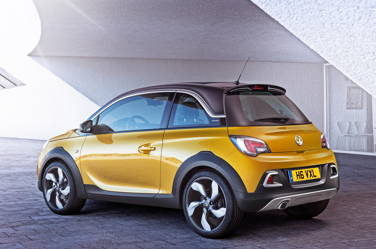Vauxhall Adam Rocks Air on sale for £14,695 | Autocar