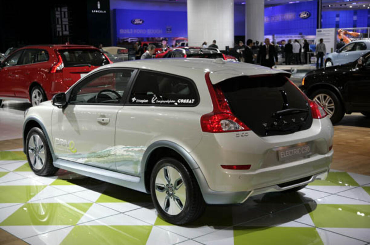 Detroit motor show: electric Volvo C30 | Autocar