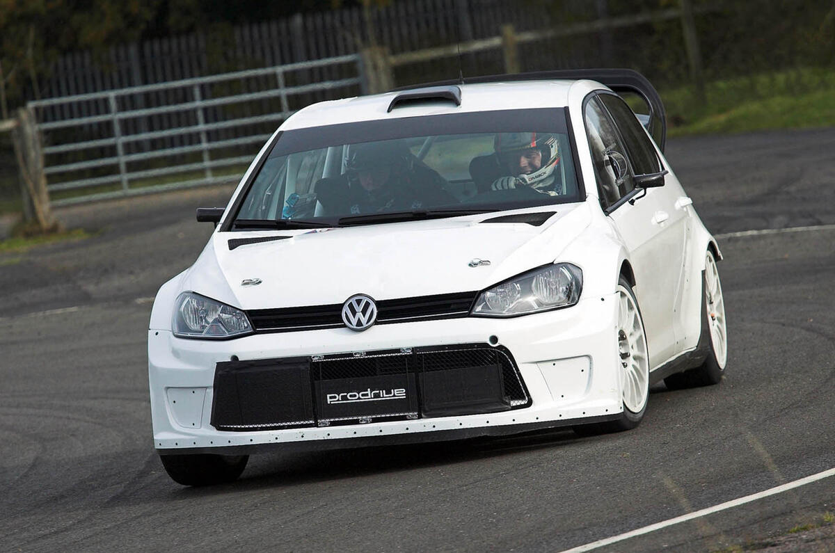 New Prodrive-built Volkswagen Golf rally car revealed | Autocar