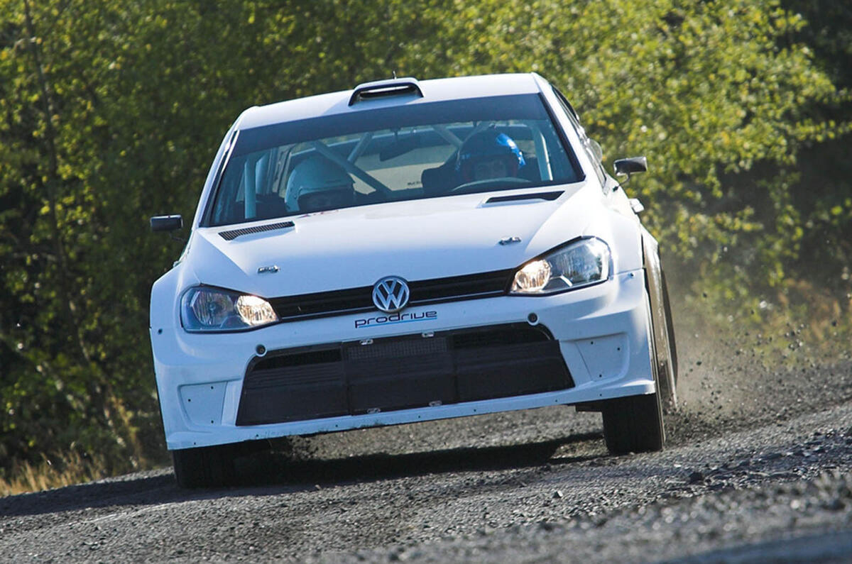New Prodrive-built Volkswagen Golf rally car revealed | Autocar