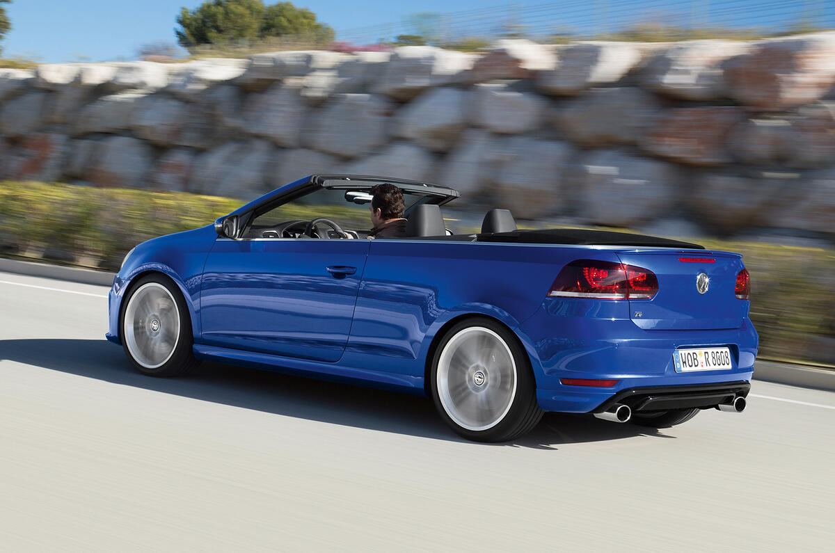 Volkswagen Golf R cabriolet first drive review review | Autocar