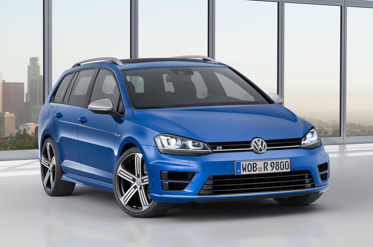 Volkswagen reveals hot Golf R estate | Autocar
