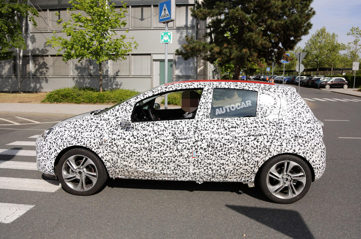 New Vauxhall Corsa spotted undisguised ahead of year-end launch | Autocar