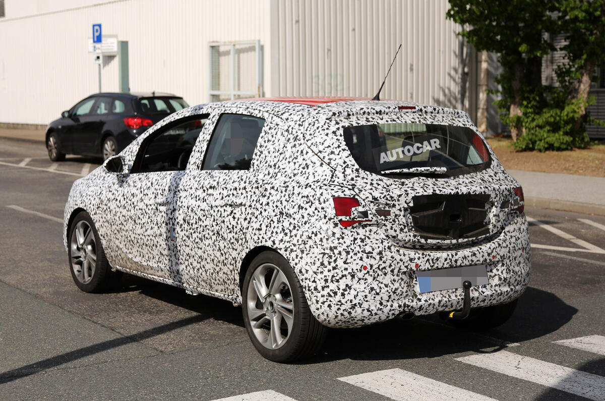 New Vauxhall Corsa spotted undisguised ahead of year-end launch | Autocar