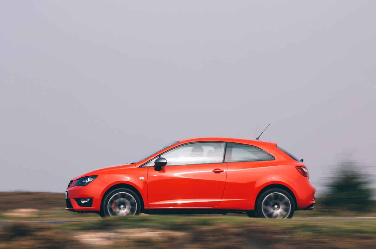 Comparison: Ford Fiesta Red Edition versus Mini Cooper and Seat Ibiza ...