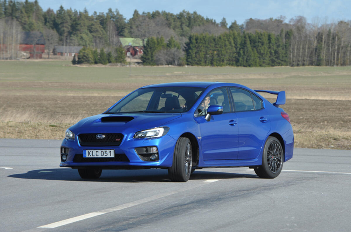 Subaru WRX STI first drive