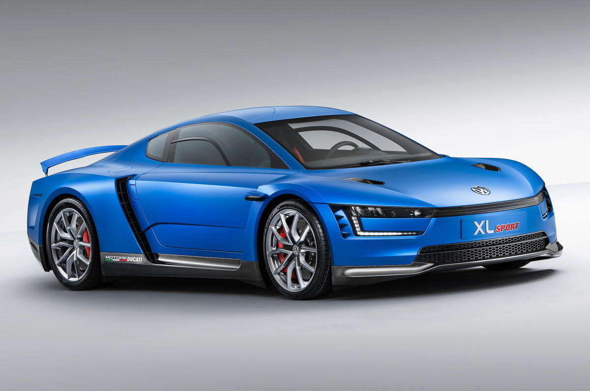 VW reveals 167mph Ducati-engined XL Sport concept