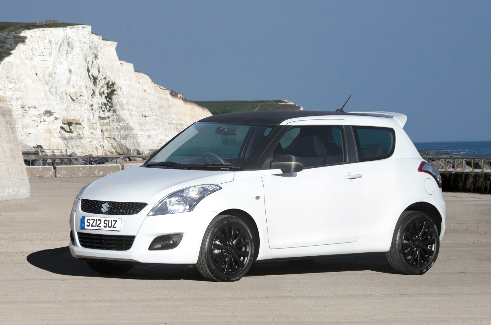 Maruti Suzuki Swift White Modified